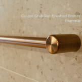 Calibre Mecca 25mm Grab Rail 300mm Brushed Bronze - NRCR2512BZ – Avail ...
